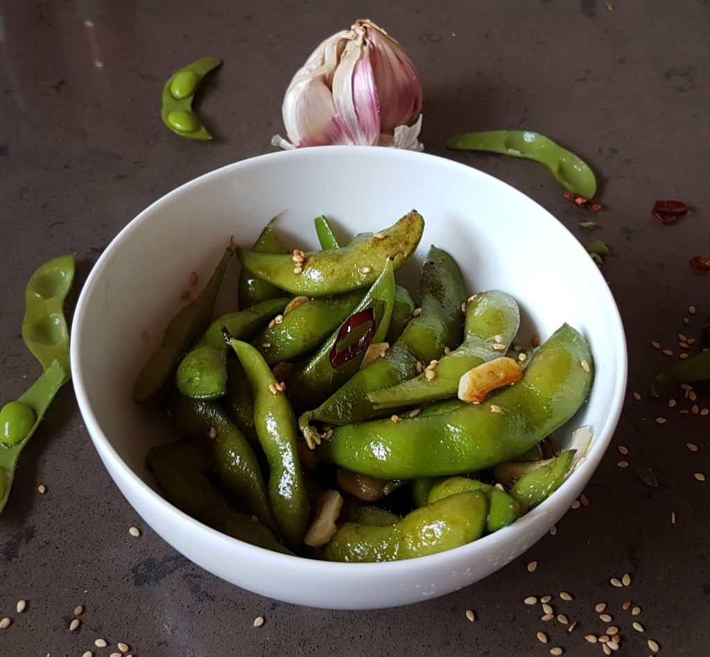 Edamame salteado al estilo asiático. | Una bruja en la cocina | Blog ...
